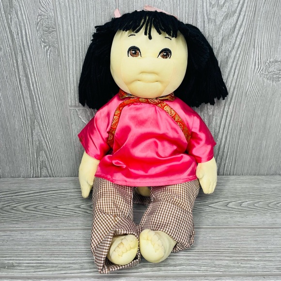 Vintage | Toys | Vintage Original Rice Paddy Baby Full Cloth Jointed ...